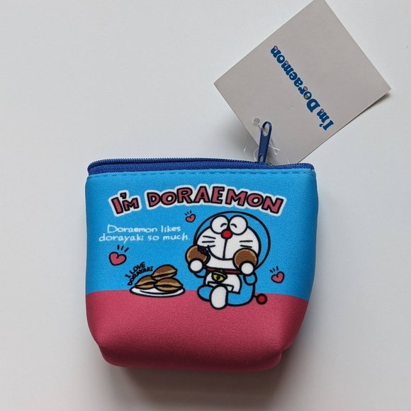 Doraemon | Accessories | Doraemon Coin Purse With Zipper Brand New With ...